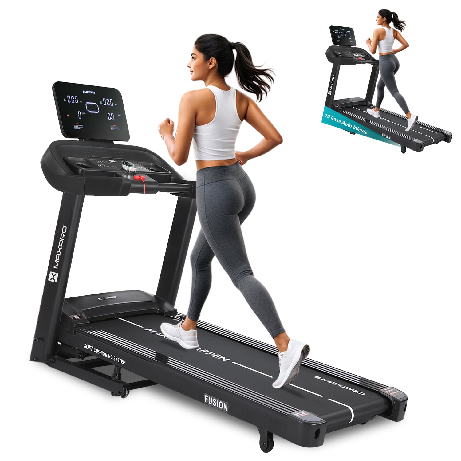 Buy Treadmills For Home Online In India| Free Delivery | Maxpro Fitness